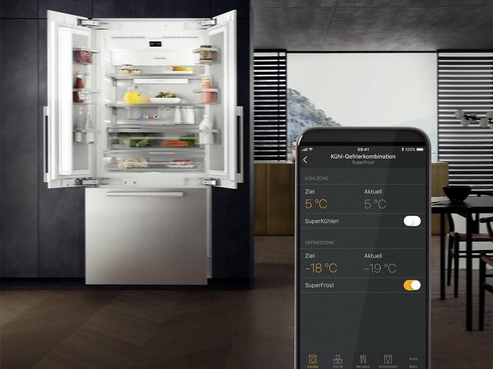 Холодильно-морозильная комбинация MasterCool Miele KF2901Vi по цене - 0 ...
